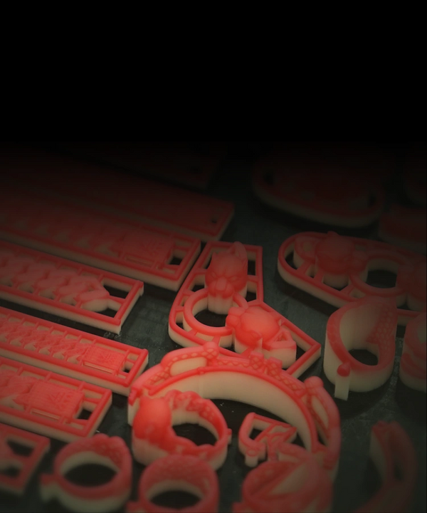 Wachs 3D-Drucker für die Schmuckherstellung